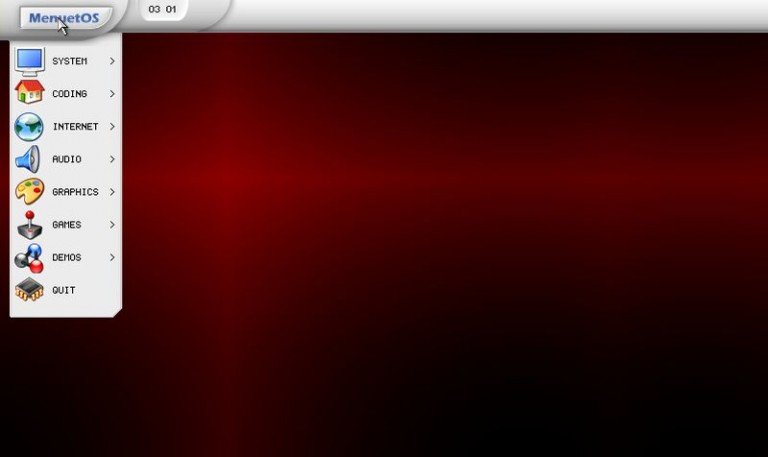 MenuetOS completo sistema operativo che si avvia in un Floppy - Linux ...