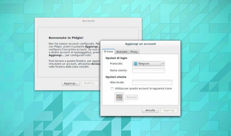 Utilizzare Telegram in Pidgin in Linux e Mac - Linux Freedom