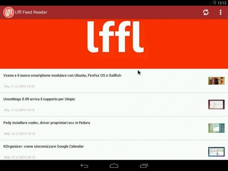 lffl feed reader si aggiorna alla versione 1.2 - Linux Freedom