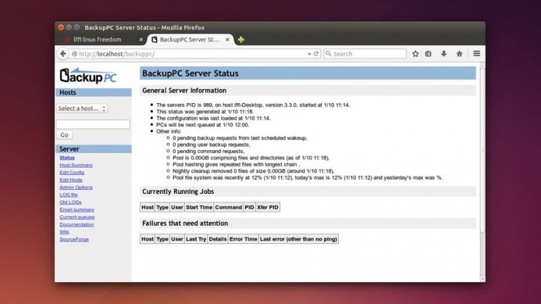 BackupPC sistema di backup professionale per Linux - Linux Freedom