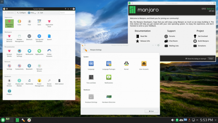 Manjaro disponibile la versione con KDE Plasma 5 - Linux Freedom