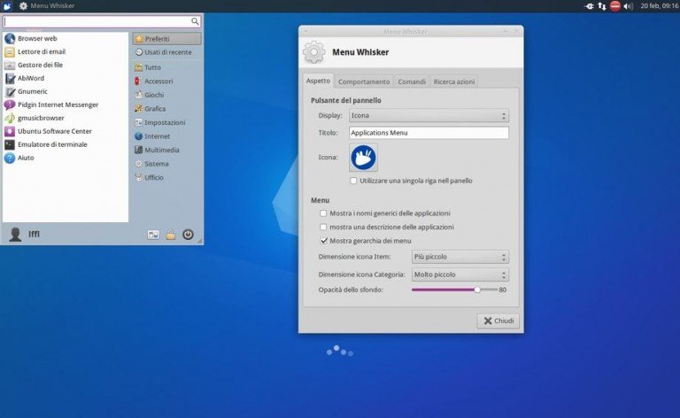 Whisker Menu 1.5.0 arrivano nuove features - Linux Freedom