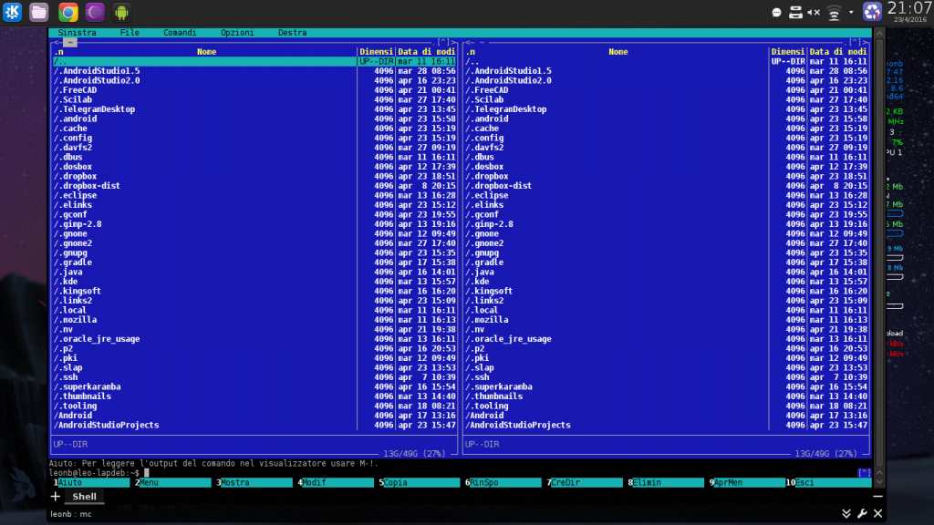 Midnight Commander: file explorer nel terminale - Linux Freedom
