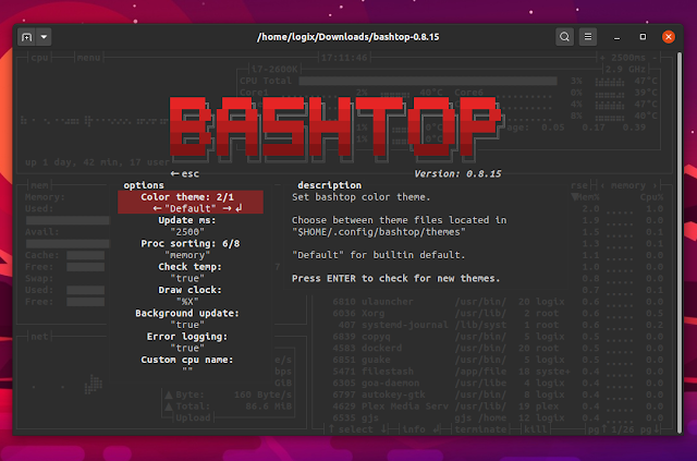 Bashtop: Resource Monitor per Linux scritto in Bash - Aggregatore GNU/Linux e dintorni