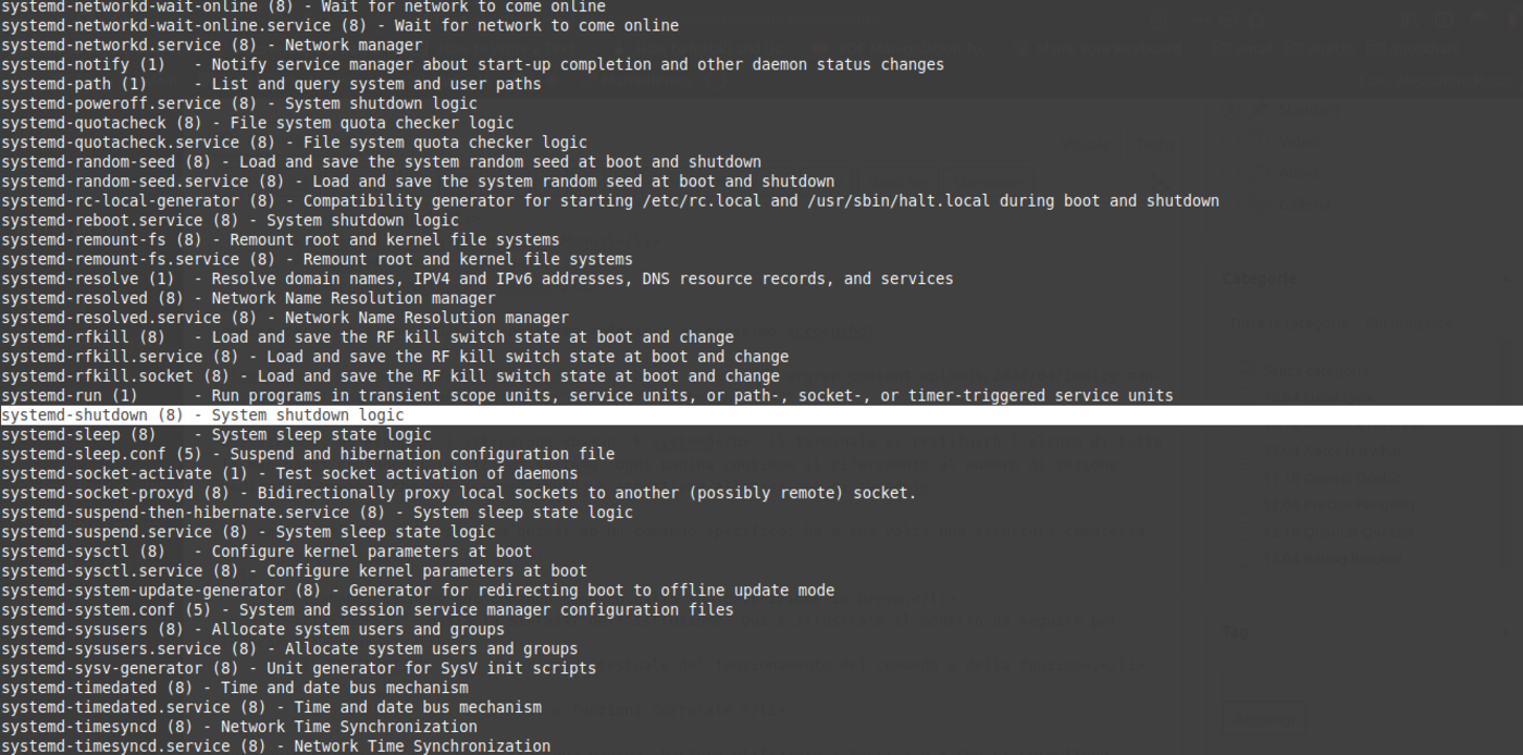 [Guida] Man pages, la struttura e come usarle al meglio - Aggregatore GNU/Linux e dintorni