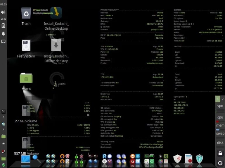 Linux Kodachi 7.0: nuova release per la distro security-focused