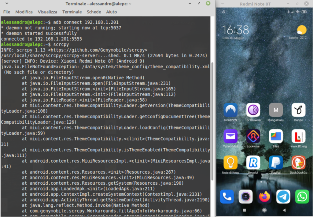 [Guida] Scrcpy, come controllare lo smartphone Android dal PC