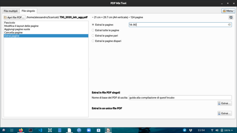 PDF Mix Tool, utility open source per modificare documenti PDF su Linux