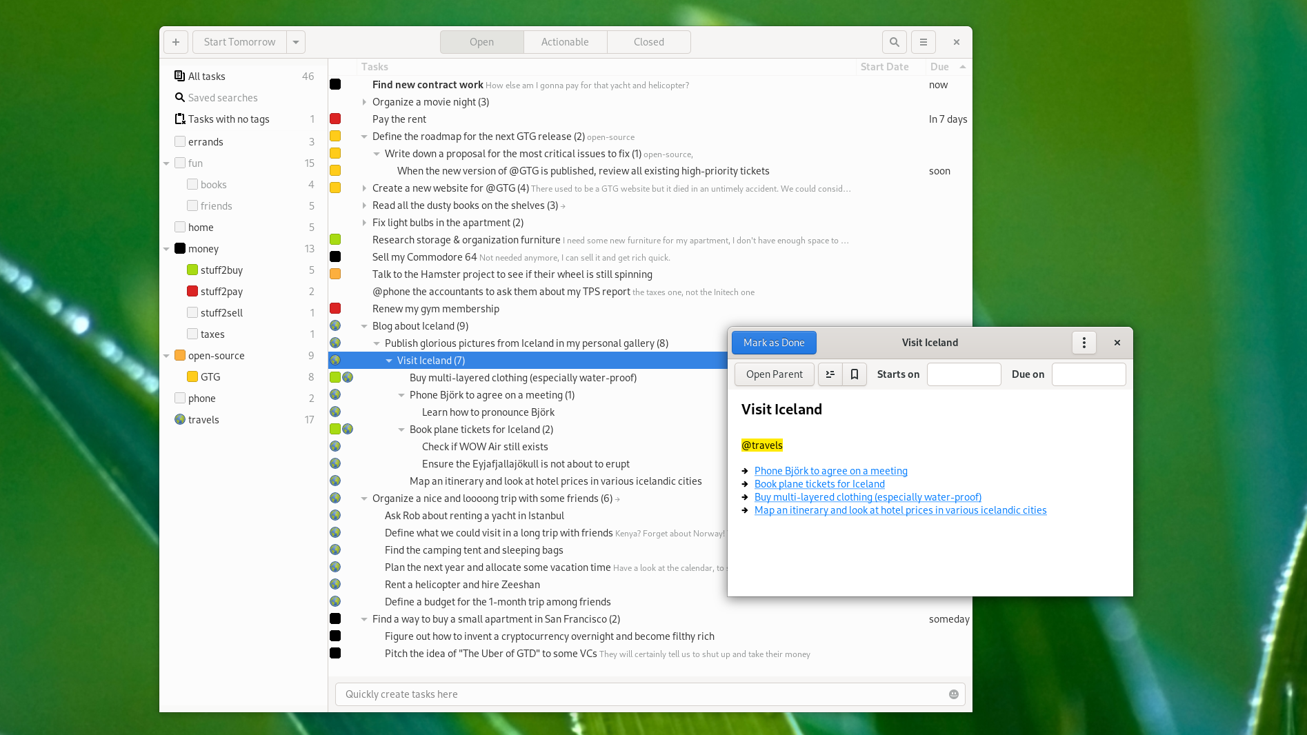Getting Things GNOME: la To-Do App torna dopo 6 anni!