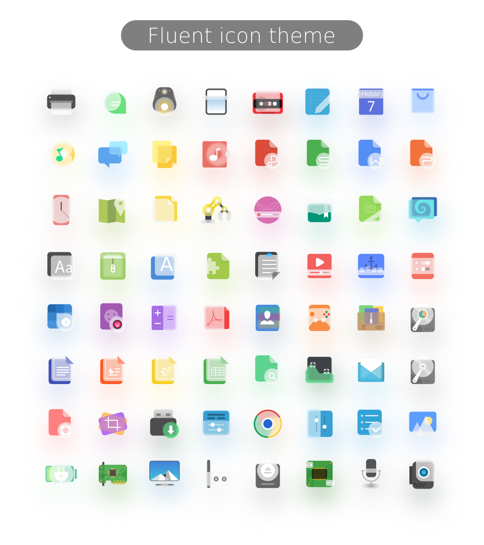 Fluent, nuovo Icon Theme per Linux: ennesimo capolavoro di Vince Liuice